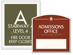 Door Message Signs | Facility Door Signs