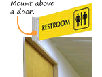 Pastor's Office Above Door Corridor Sign - Free Shipping, SKU: SE-6542