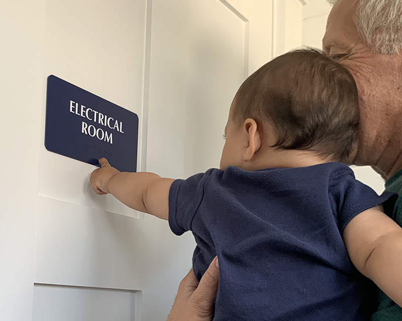 Electrical Room Signs | Electric Meter Room Signs