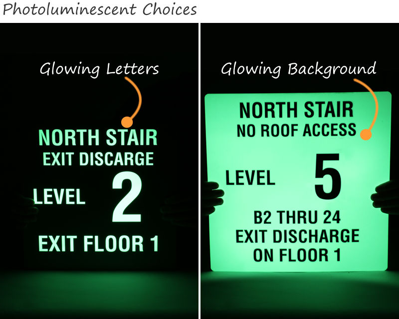 Stairwell Exit & Emergency Exit Stairs Signs at Best Price