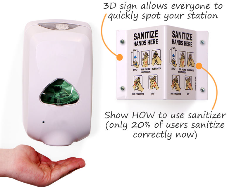 Hand Sanitizer Signs - 500+ Sanitizing Designs, Custom & Stock