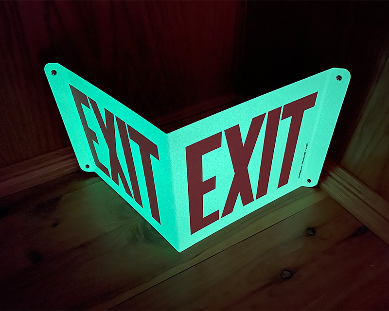 Drop Ceiling Exit Signs | Projecting Exit Signs