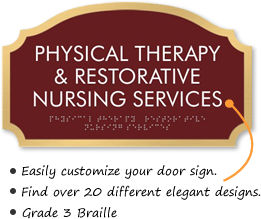 Physical Therapy Signs - Physical Therapy Slider Signs