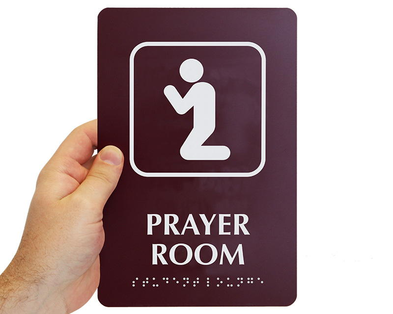 Prayer Room Signs - Door Signs for Prayer Rooms | Best Prices