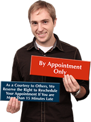 Appointment Signs | Appointment Only Signs