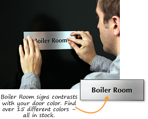 Boiler Room Signs - Danger Authorized Personnel Only Signs