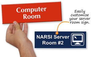 Computer Room Signs | Server Room Signs
