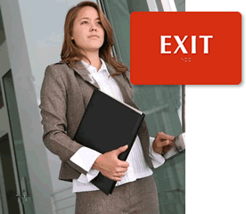 Office Exit Signs
