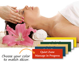 Massage Signs - Custom Massage Slider Signs