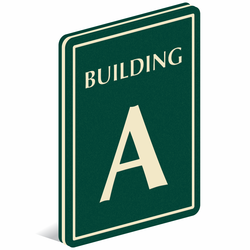 Building Number Signs | Also Design Your Personalized Signs