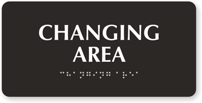 Changing Room Signs | Changing Area Signs