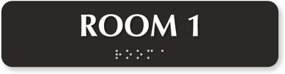 ShowCase Room Number Signs