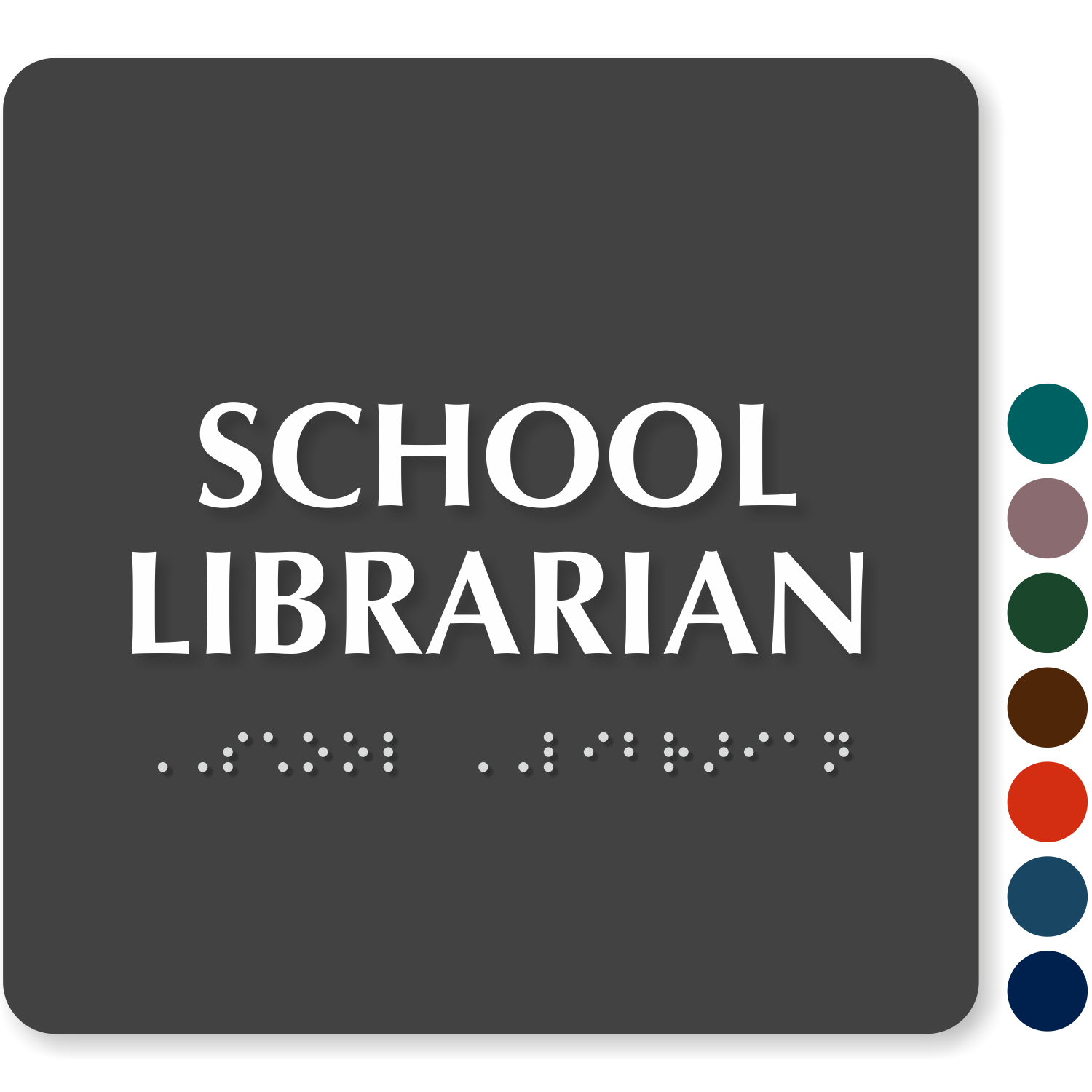 Library Signs | Medical Library Door Signs