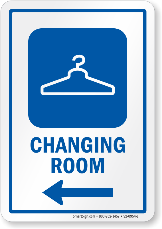 Changing Room Signs | Changing Area Signs