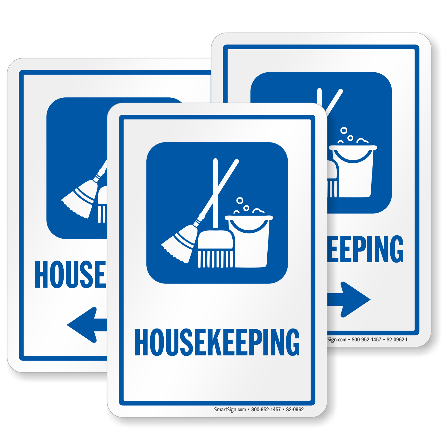Housekeeping Sign Cleaning Equipment Symbol SKU S2 0962