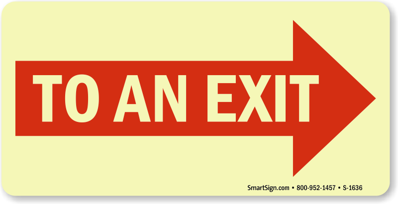 Exit Signs | Exit Door Signs