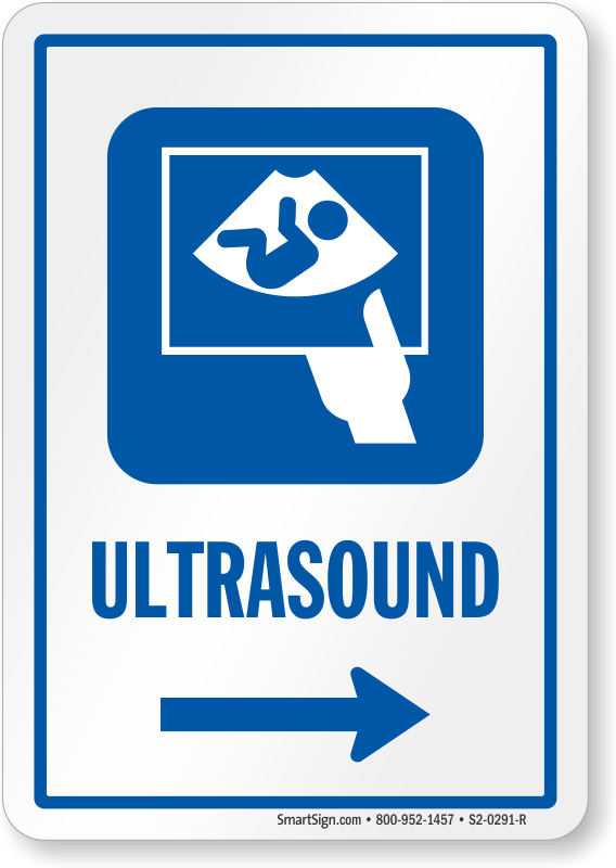 Ultrasound Signs | Ultrasound Door Signs