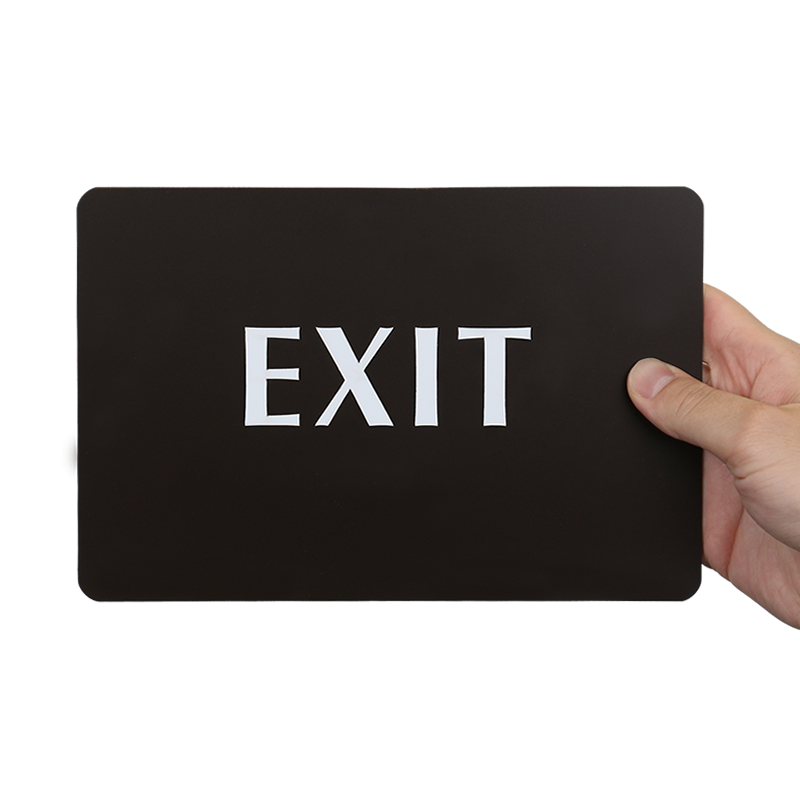 Braille Exit Sign, SKU: SE-1980