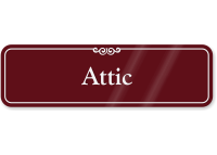 Attic ShowCase Wall Sign | Most Competitive Prices, SKU: SE-5901