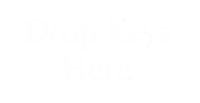 Drop Keys Here Engraved Sign, SKU: SE-7127