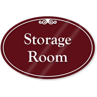 Storage Room ShowCase Sign ShowCase Sign, SKU: SE-7019