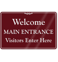 Sliding Signs | Sliding Door Signs