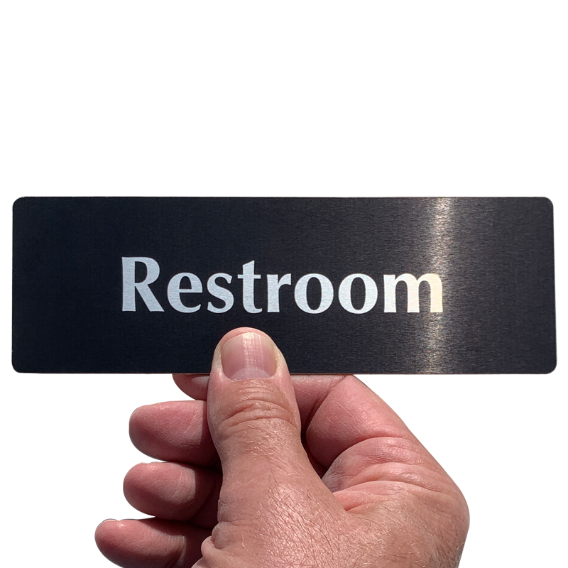 Restroom Sign for Door, SKU: DP-0072
