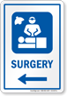 Surgery Signs | Surgery Door Signs