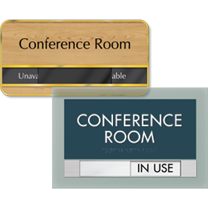 In Session Signs | Meeting In Session Sliding Signs