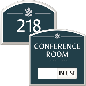 Changeable Insert Signs - Custom Message Name plate Holder Frames