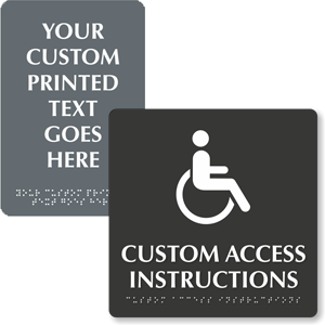 Room Name Signs | Room Door Signs by Location