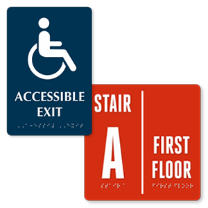 Automatic Door Decals – Safety & Instruction Automatic Door Signs