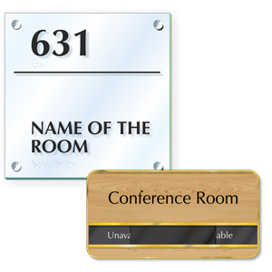 School Room Signs, Classroom Signs & Braille Door Signs