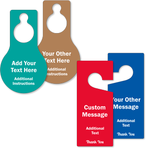 Custom Sliding Signs | Personalized Slider Signs