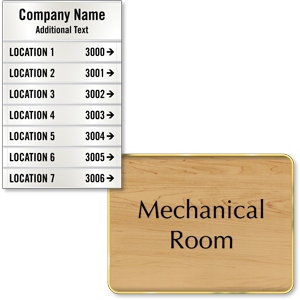 Storage Room Signs and Stock Room Signs at Best Price