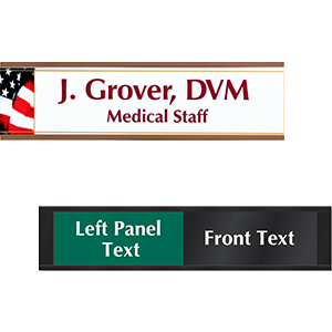 Slider Signs | Sliding Office Door Signs - Custom & Stock