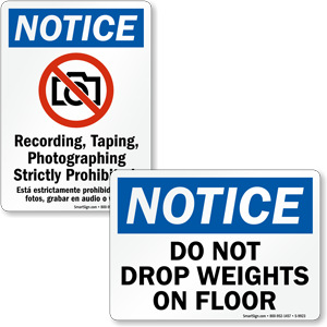 Office Courtesy Signs | Office Etiquette Signs
