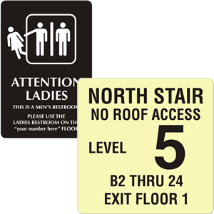 Custom Sliding Signs | Personalized Slider Signs