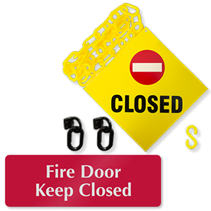 In and Out Signs for Doors | Entry and Exit Directional Signs