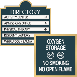 Front Desk Reception Signs | Front Desk Custom Signs