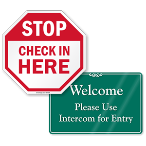 Directional Bathroom Signs | Directional Restroom Signs